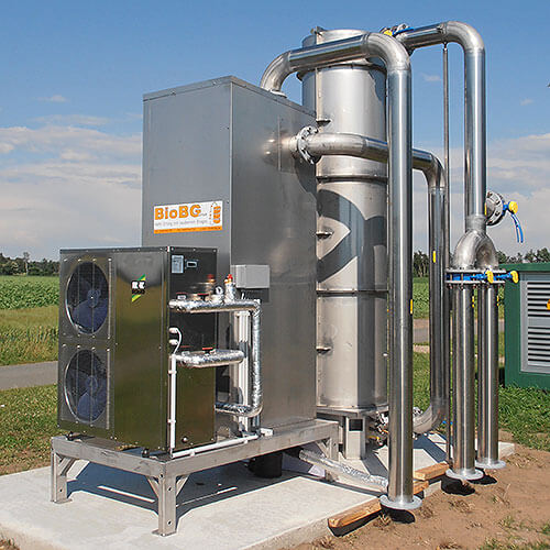 Gas cooling | BioBG - Biogas, Industrie, Landwirtschaft